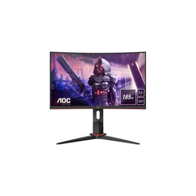 MONITOR 24' AOC GAMING CURVO FHD 165HZ 1MS AJUSTE ALTURA HUB USB - Link IT